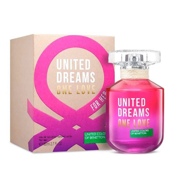 Perfume Benetton United Dreams One Love Edt 80 ml Mujer Oferta